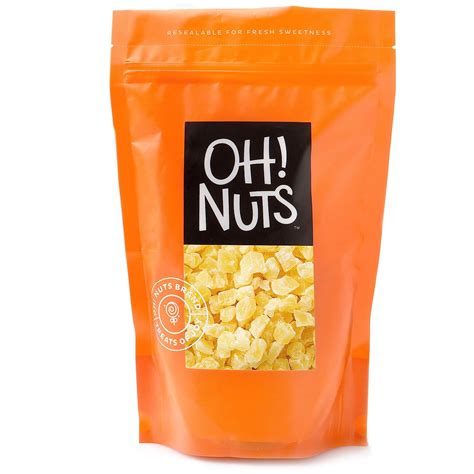 Oh Nuts Pi A Seca En Dados Bolsa A Granel De Trozos De Pi A Tropical Deshidratados Para Rebanar