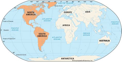 Map Of Western Hemisphere With Names Adams Printable Map
