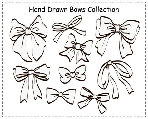 How To Draw A Hair Bow