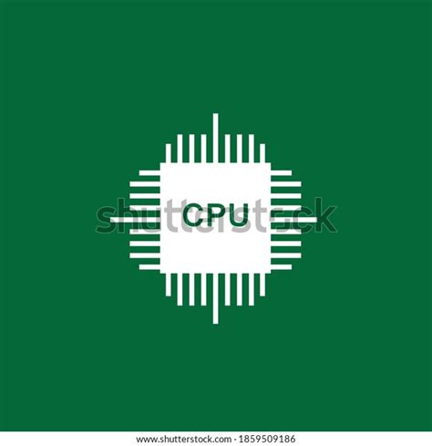 Circuit Processor Symbol Icon Vector Stock Vector Royalty Free 1859509186 Shutterstock