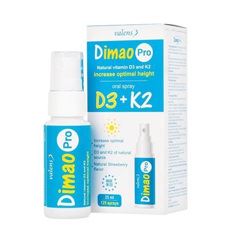 Vitamin D3 K2 Dimao Pro Biti Mart