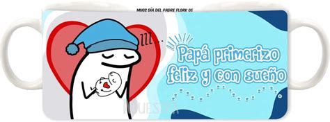 Mugs Día Del Padre Flork La Mano Del Arte