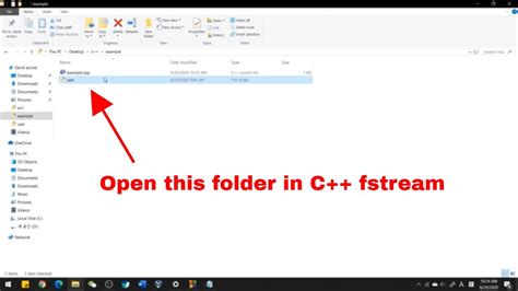 Opening A Subfolder In C Opening Folder Outside Of Current Folder