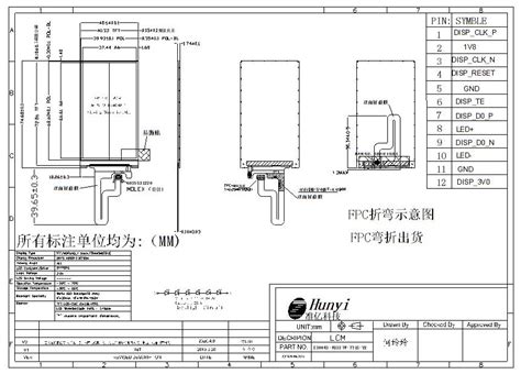Z30043 3 Inch Lcd Display Mipi Interface St7701s Driver Ic 350 Nits 480