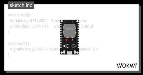 11 Muhammad Raka Led Builtin Wokwi Esp32 Stm32 Arduino Simulator
