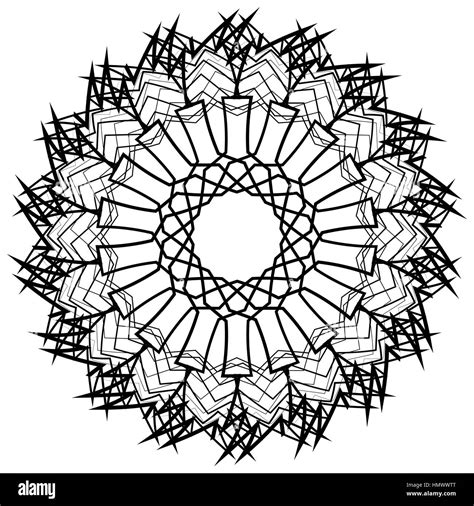 Circular Spiral Element Abstract Geometric Circle Element Stock Photo Alamy