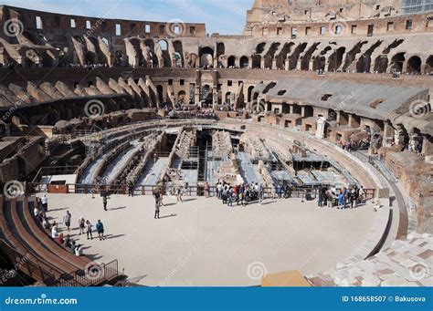 Inside The Coliseum Great Masterpiece Of Ancient Roman Culture