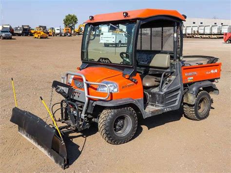 Kubota Rtv900 4x4 Utv 898l 3 Cylinder Diesel Engine Hydraulic Dump