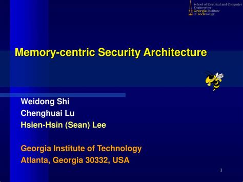 Ppt Memory Centric Security Architecture Powerpoint Presentation