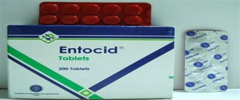 Entocid Tablets Rosheta