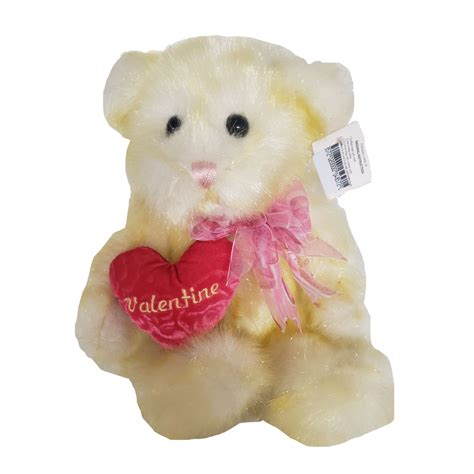Walmart Valentine Teddy Bears Valentines Day Brown Rose Bear Plush