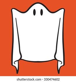 Ghost Halloween Border Vector Illustration Stock Vector Royalty Free Shutterstock