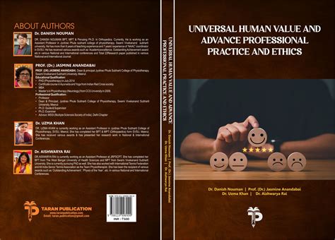 Universal Human Value And Advanced Professional Practice And Ethics Taran Publication