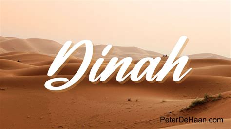 Dinah Bible David
