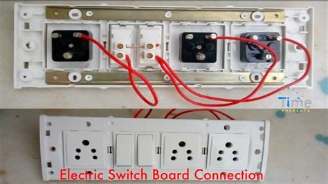 Electric Switch Board Wire Connection Latest 2018 YouTube