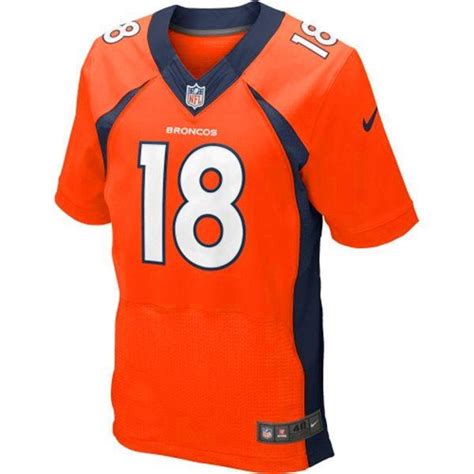 Denver Broncos Peyton Manning 18 Stitched Elite Jersey 48 Xl 1724245532