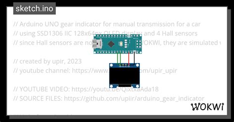 Gear Shift Pao Wokwi Esp32 Stm32 Arduino Simulator