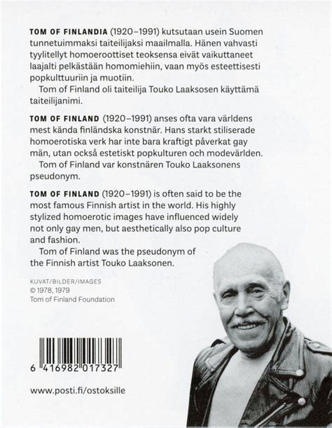 Best 12 Stamp Sheet From The Tom Of Finland Stamp Set Released In 2014