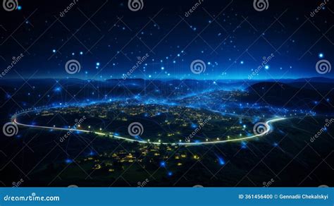 Visual Journey Connecting Starting Point To Destination With Icons Of