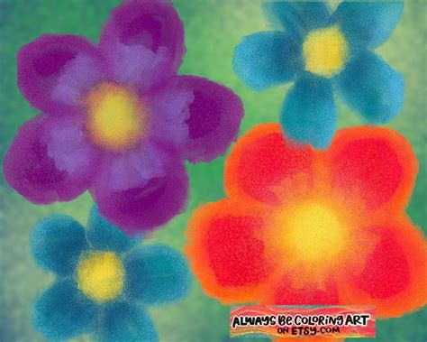 Custom Floral Procreate Color Palette And PDF Color Swatches Etsy