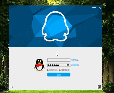 qt之模仿qq登录界面 qgridlayout中的拖拽 csdn博客