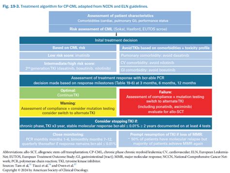 Ahmed Kotb Cml Treatment Algorithm Guided By Nccn And Eln Oncodaily