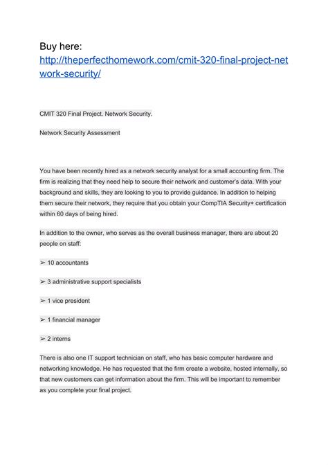 Cmit 320 Final Project Network Security Pdf