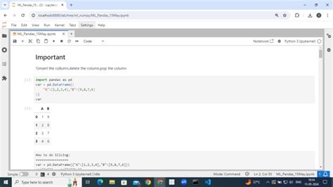 Datascience Machinelearning Pandas Python Dataanalysis Iaip Shweta Vishwakarma