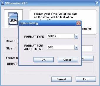 SD Memory Card Formatter 4 0 Download SDFormatter Exe