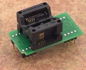 DIL W SOIC ZIF Mil SFlash Programming Programmer Adapter Socket Converter Package