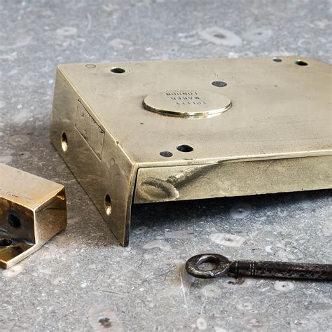Victorian Brass Deadlock Lassco Englands Prime Resource For