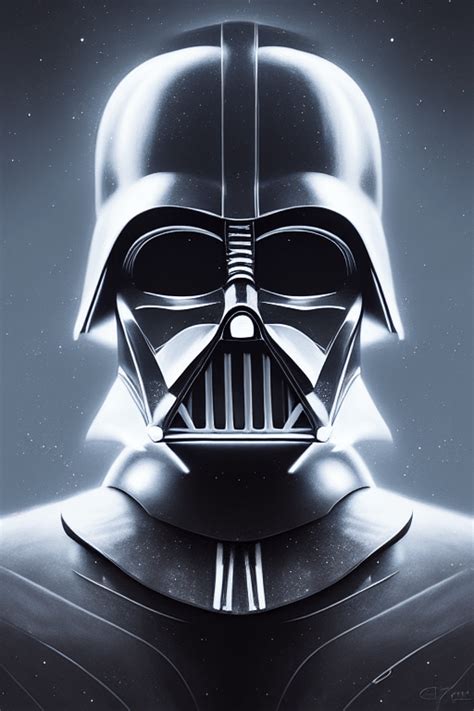 Darth Vader Portrait By Christian Rossi · Creative Fabrica Darth Vader Portrait By Christian Rossi · Creative Fabrica