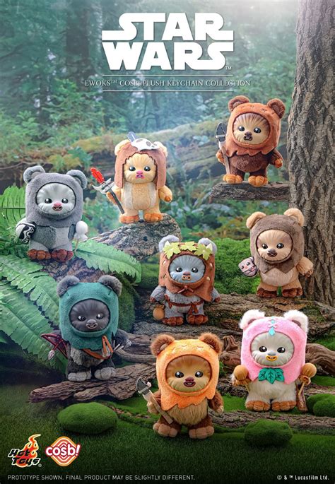 Hot Toys Star Wars Ewok™ Cosbi Plush Keychain