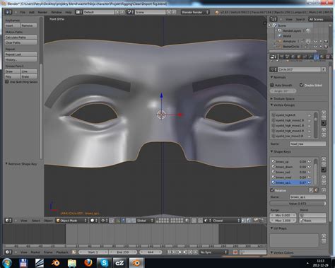 Shape Key S Without Blend Doesnt Work Animation And Rigging Blender Artists Community