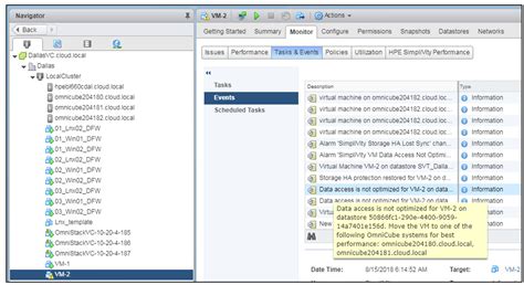 How Vm Data Is Managed Within An Hpe Simplivity Cluster Part 2 Automatic Management Build