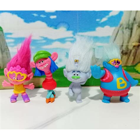 Mcdonalds Happy Meal Trolls Pre Loved Surplus Collection Toys