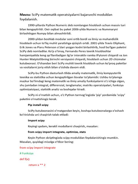 Sci Py Pdf