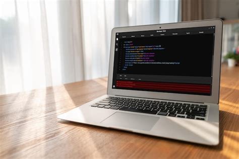 Premium Photo Software Development Programming On Computer Screen For