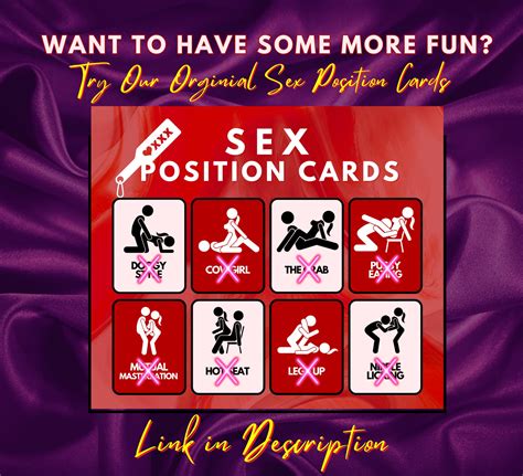 EXTREME Sex Position Card Game KINKY Sex Game For Him Or Her Mature Adults Game For Any