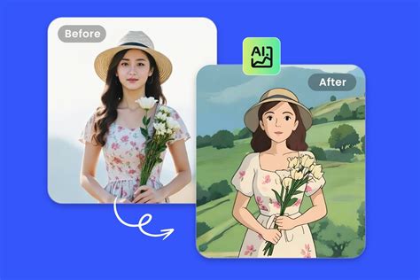 스튜디오 지브리 필터 이미지를 지브리 스타일로 변환 Fotor