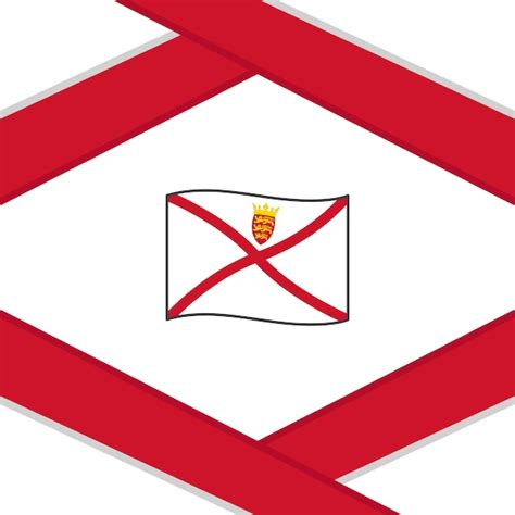 Premium Vector Jersey Flag Abstract Background Design Template Jersey Independence Day Banner