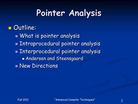 ppt pointer analysis powerpoint presentation free download id 4342006