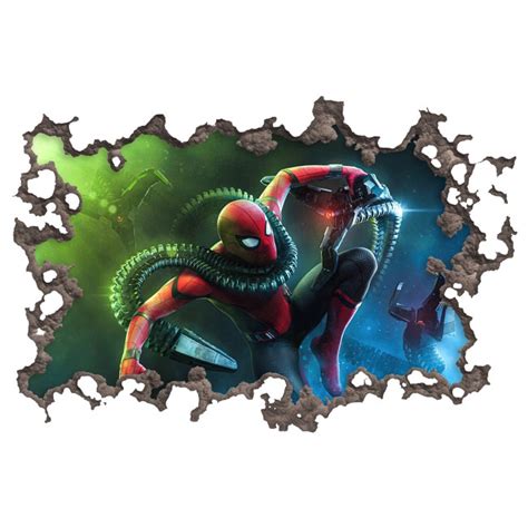 🥇 Vinyls And Stickers 3d Spider Man No Way Home 🥇