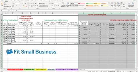 How To Do Payroll In Excel Simple Steps Video Template
