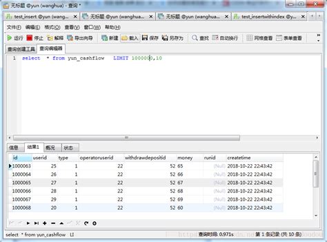 Mysql 亿级数据需求的优化思路一交易流水记录的查询mysql实现交易记录 Csdn博客