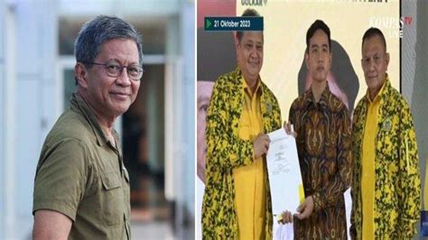 Usai Gibran Diusung Golkar Rocky Gerung Sarankan Megawati Bikin Aksi