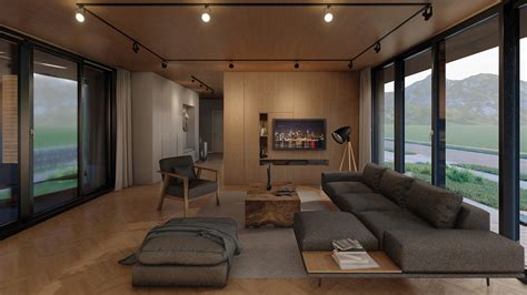 Horizontal House Interior On Behance