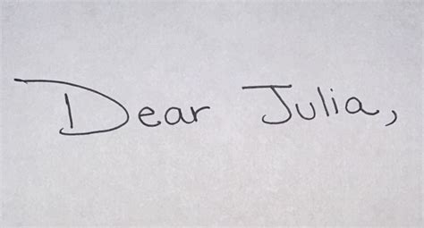 Dear Julia De Burgos