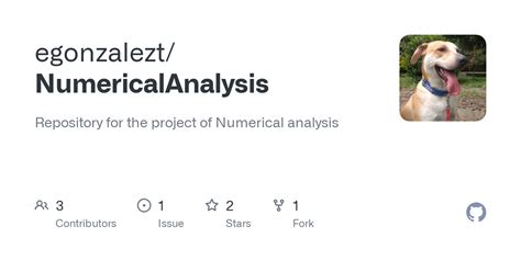 GitHub Egonzalezt NumericalAnalysis Repository For The Project Of Numerical Analysis
