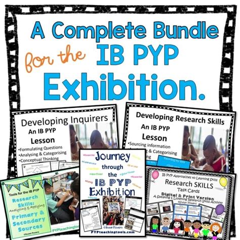 Ib Pyp Complete Set Of Exhibition Research Skills Activities And Lessons
